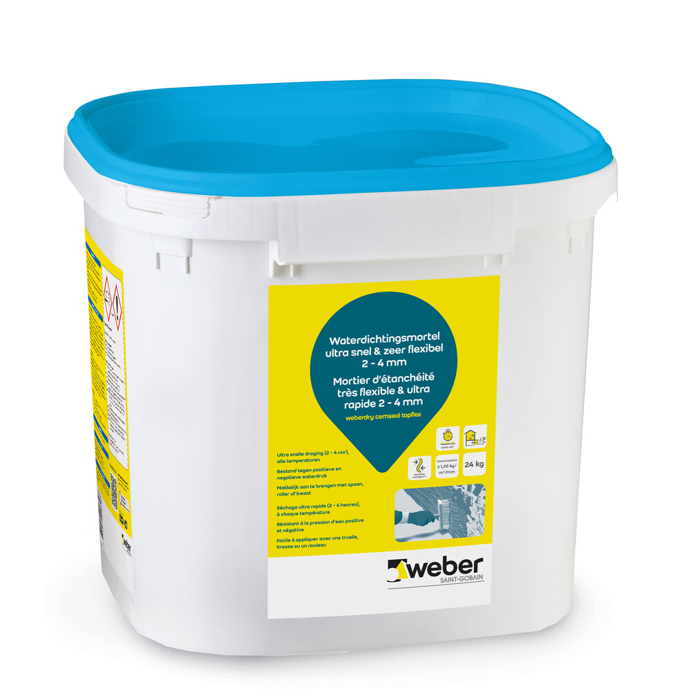 weberdry cemseal topflex | Waterdichting | Saint-Gobain Weber