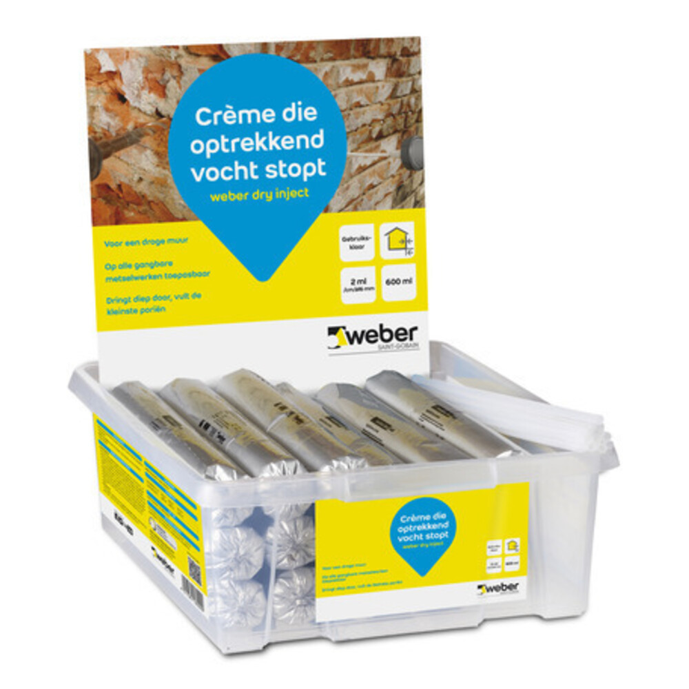 weberdry inject | Waterdichting | Saint-Gobain Weber