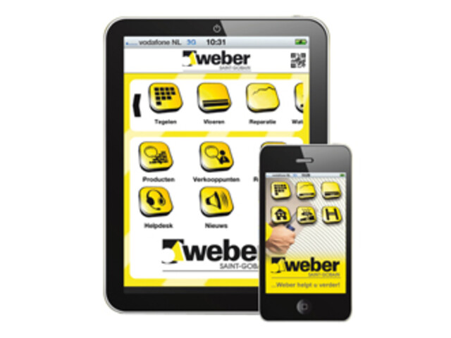 Weber app verkrijgbaar in de Appstore